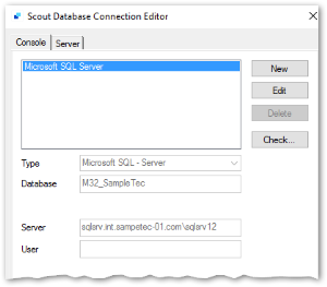 Database connections